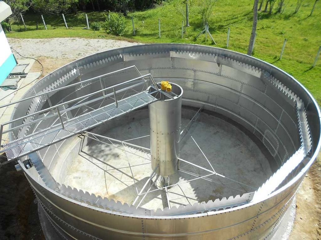 Tanque Decantador Circular em Canoas